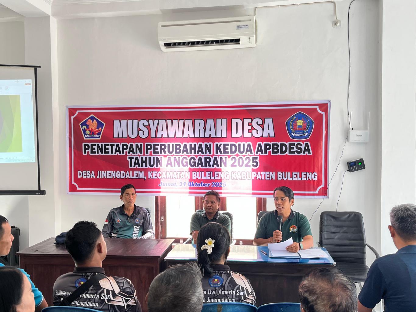 Musyawarah Desa tentang Penetapan Perubahan APBDesa Tahun Anggaran 2025 ...